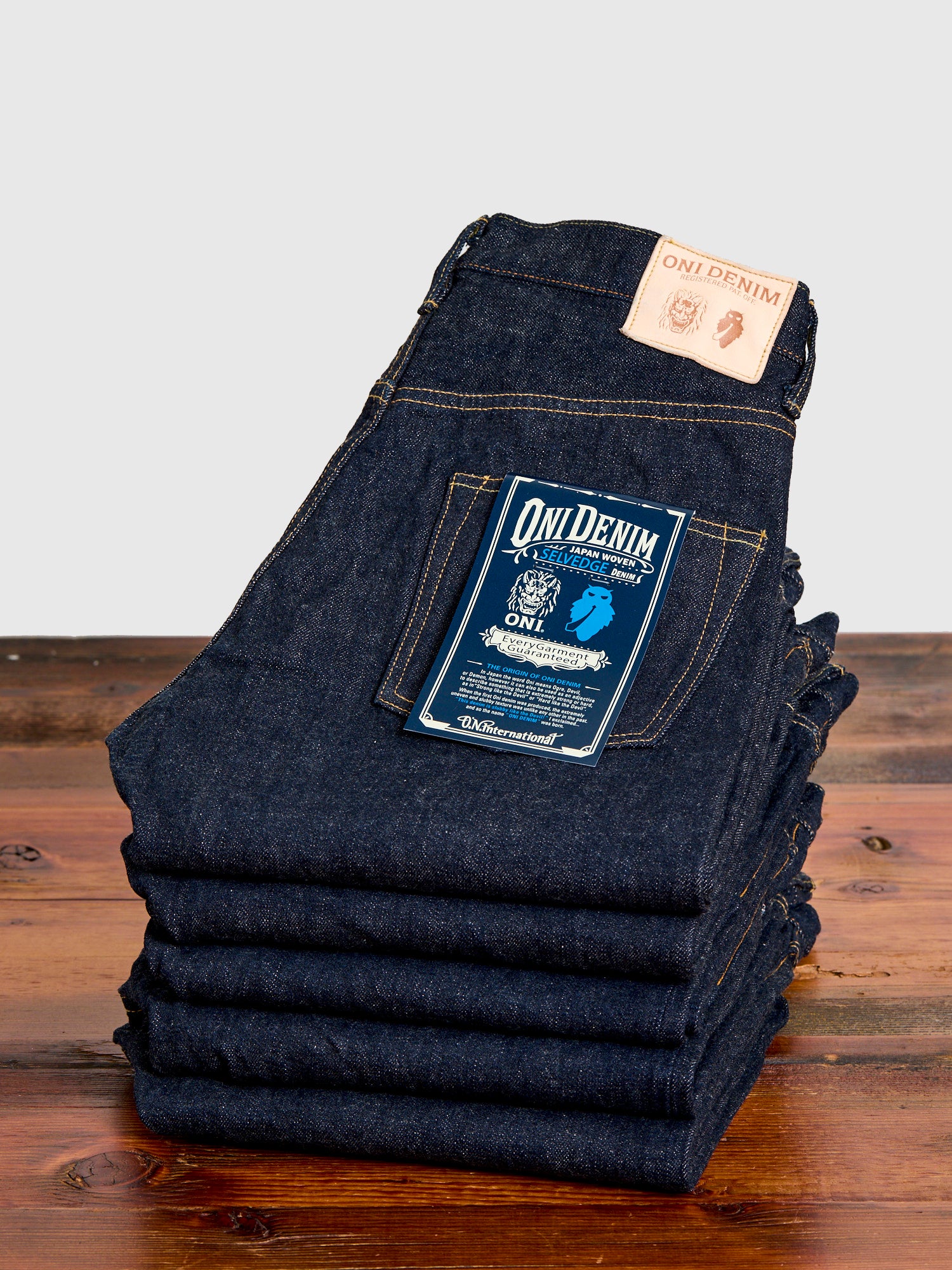 902 "Sleeping Demon" Natural Indigo 15.5oz Selvedge Denim - High Taper ...