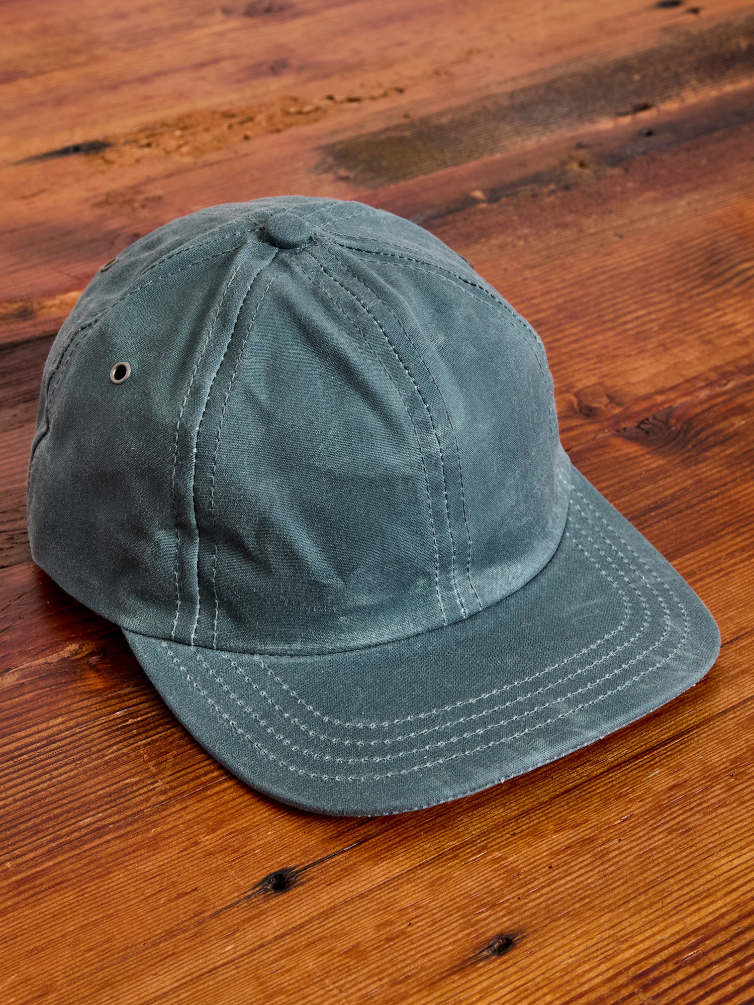 Baseball Hat in Wax Canvas Harbor Blue – Blue Owl Workshop