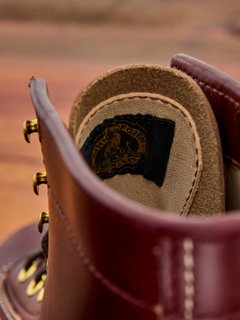Donkey Puncher Boot in Horween Chromexcel Burgundy – Blue Owl Workshop