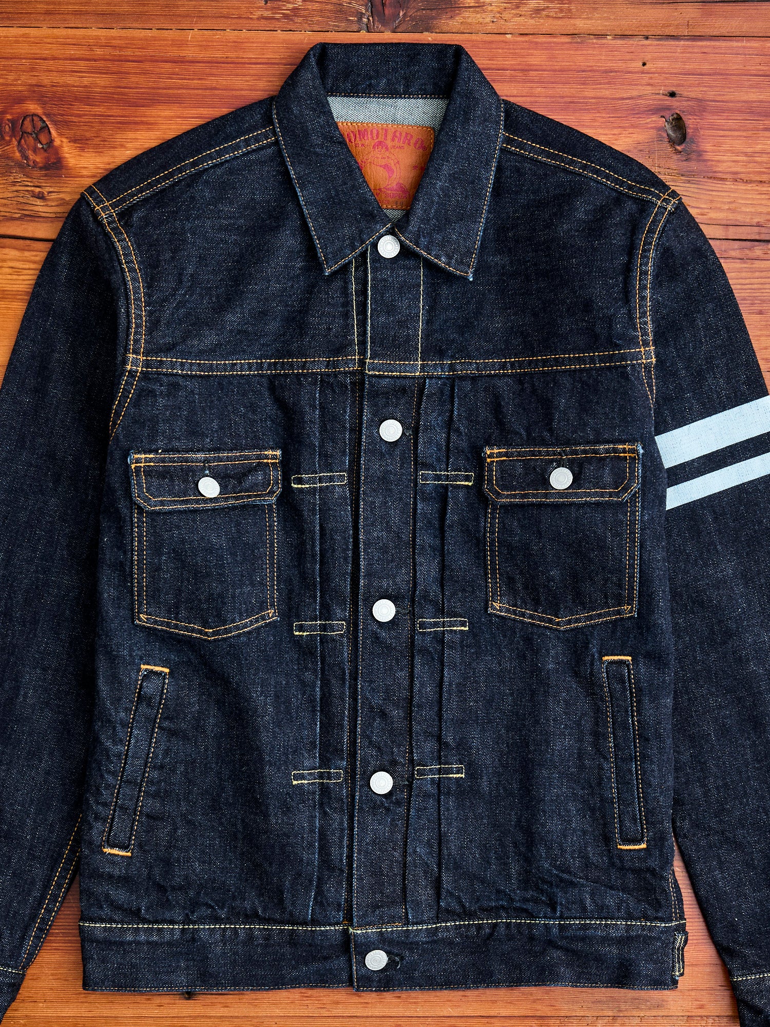 2105SP "Going to Battle" 15.7oz Selvedge Denim Type-2 Jacket – Blue Owl ...