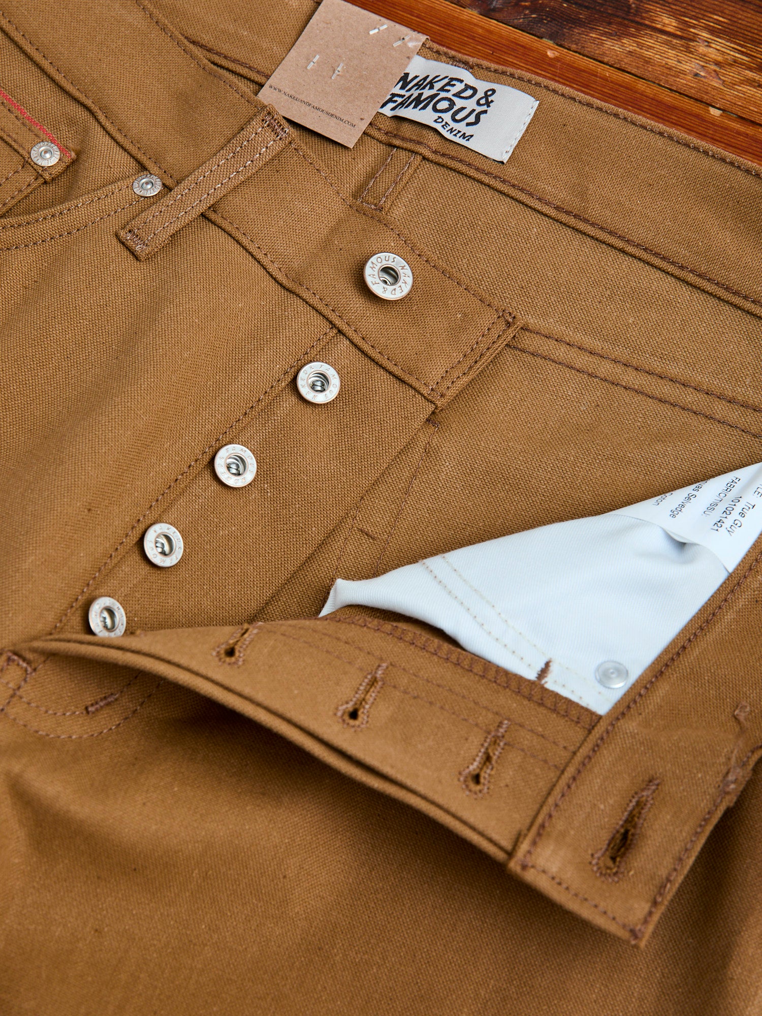 10oz Selvedge Duck Canvas - True Guy Fit – Blue Owl Workshop