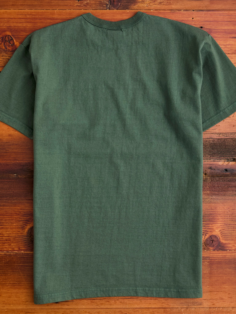 Heavyweight T-Shirt in Moss Green – Blue Owl Workshop