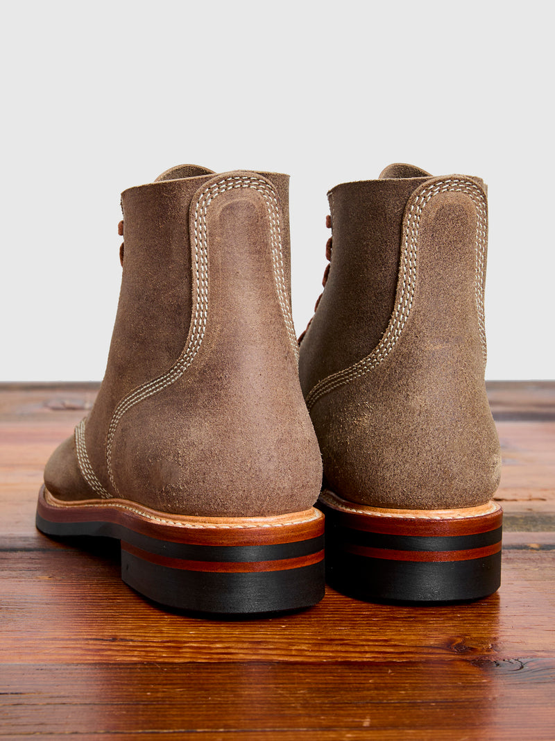 M-43 Service Shoe Boot in Horween Chromexcel Natural Roughout – Blue ...