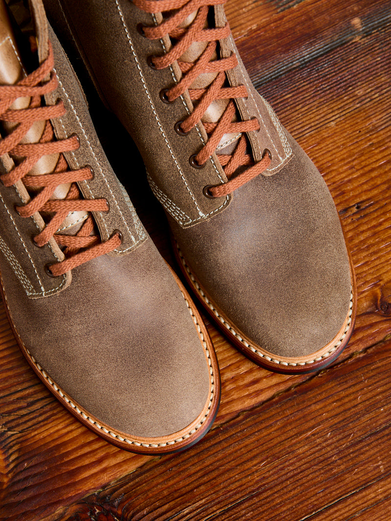 M-43 Service Shoe Boot in Horween Chromexcel Natural Roughout – Blue Owl Workshop