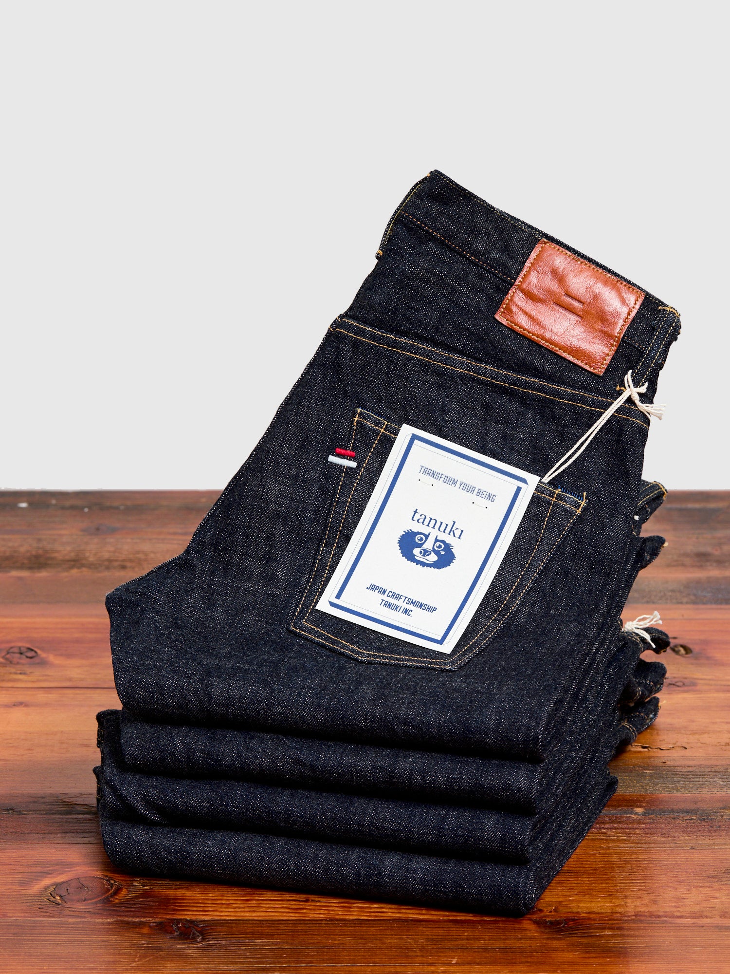 202BE "Zetto" 14oz Selvedge Denim - High Tapered Fit – Blue Owl Workshop