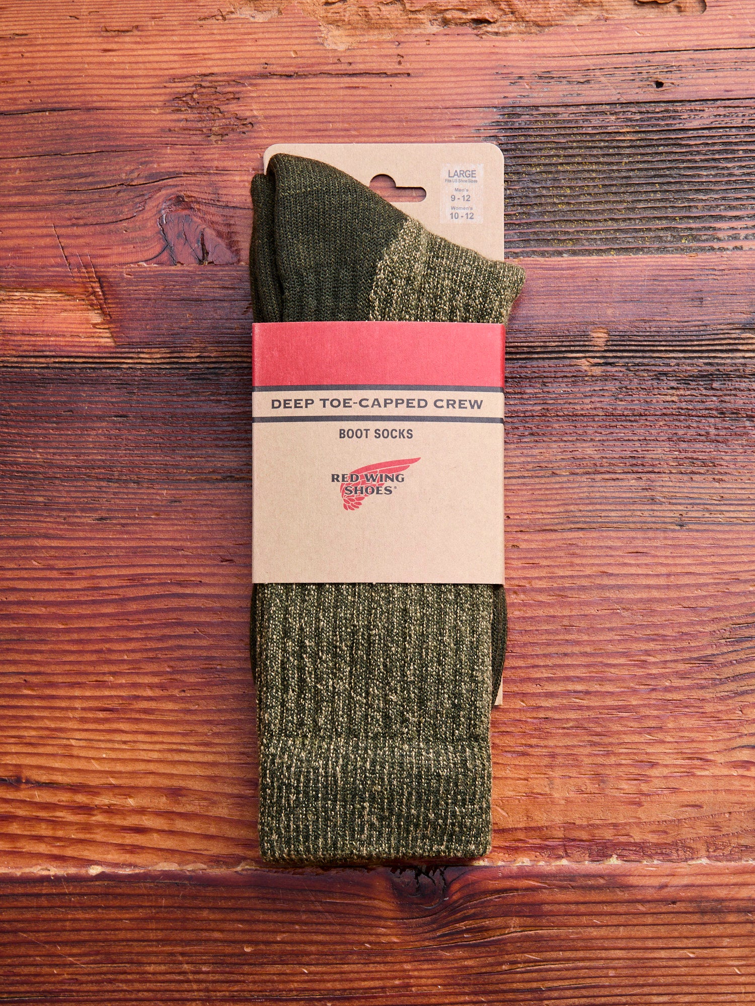 Deep Toe Capped Wool Sock in Olive – Blue Owl Workshop
