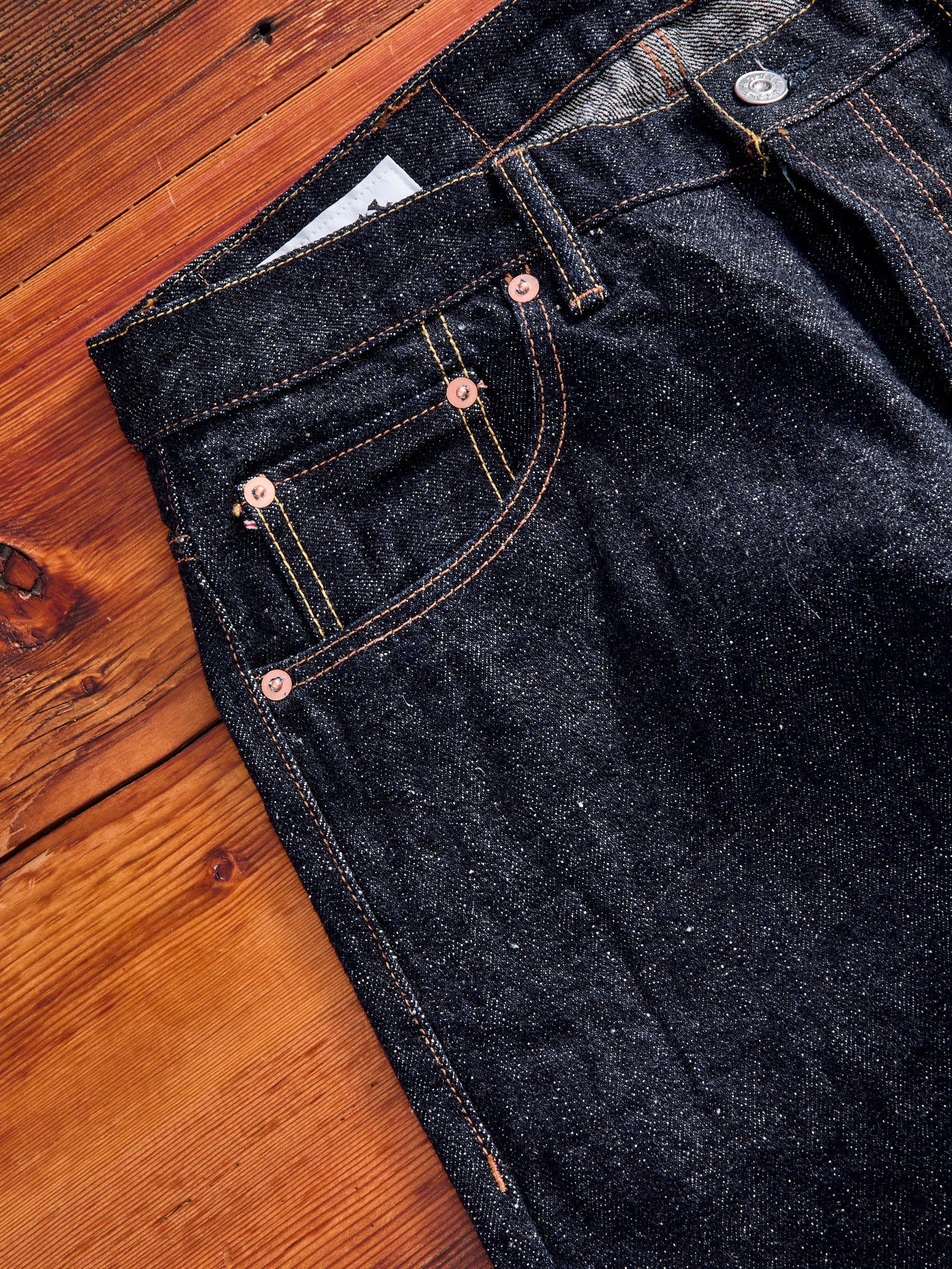 MIJ10 "Okayama Spirit" 16oz Slub Selvedge Denim - Easy Guy Fit – Blue ...