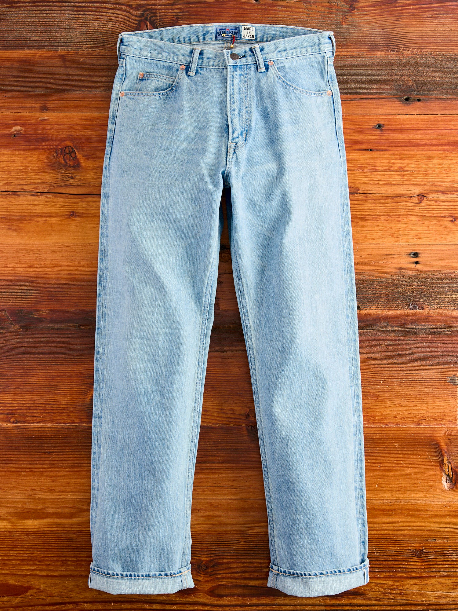 "Worn Out" Selvedge Denim in Straight Fit – Blue Owl Workshop