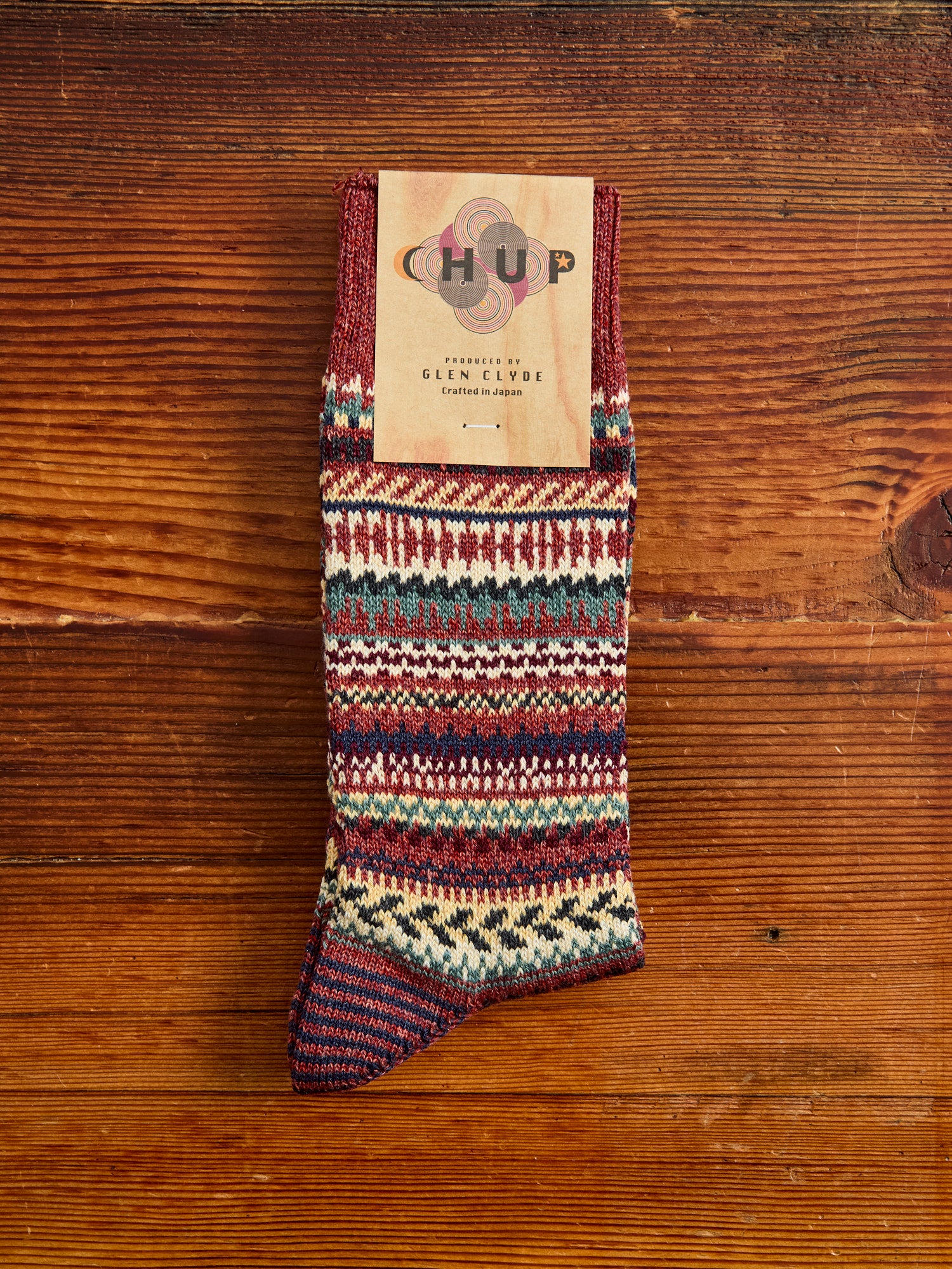 Stratum Sock in Brick – Blue Owl Workshop