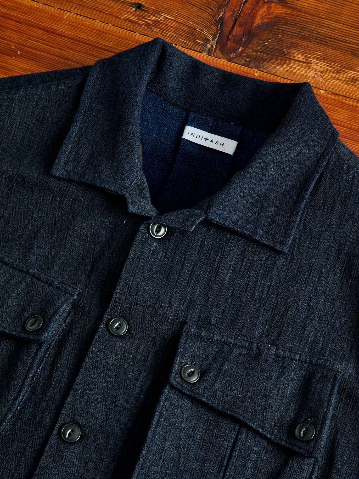 Dani Jacket in Iron/Indigo Herringbone – Blue Owl Workshop