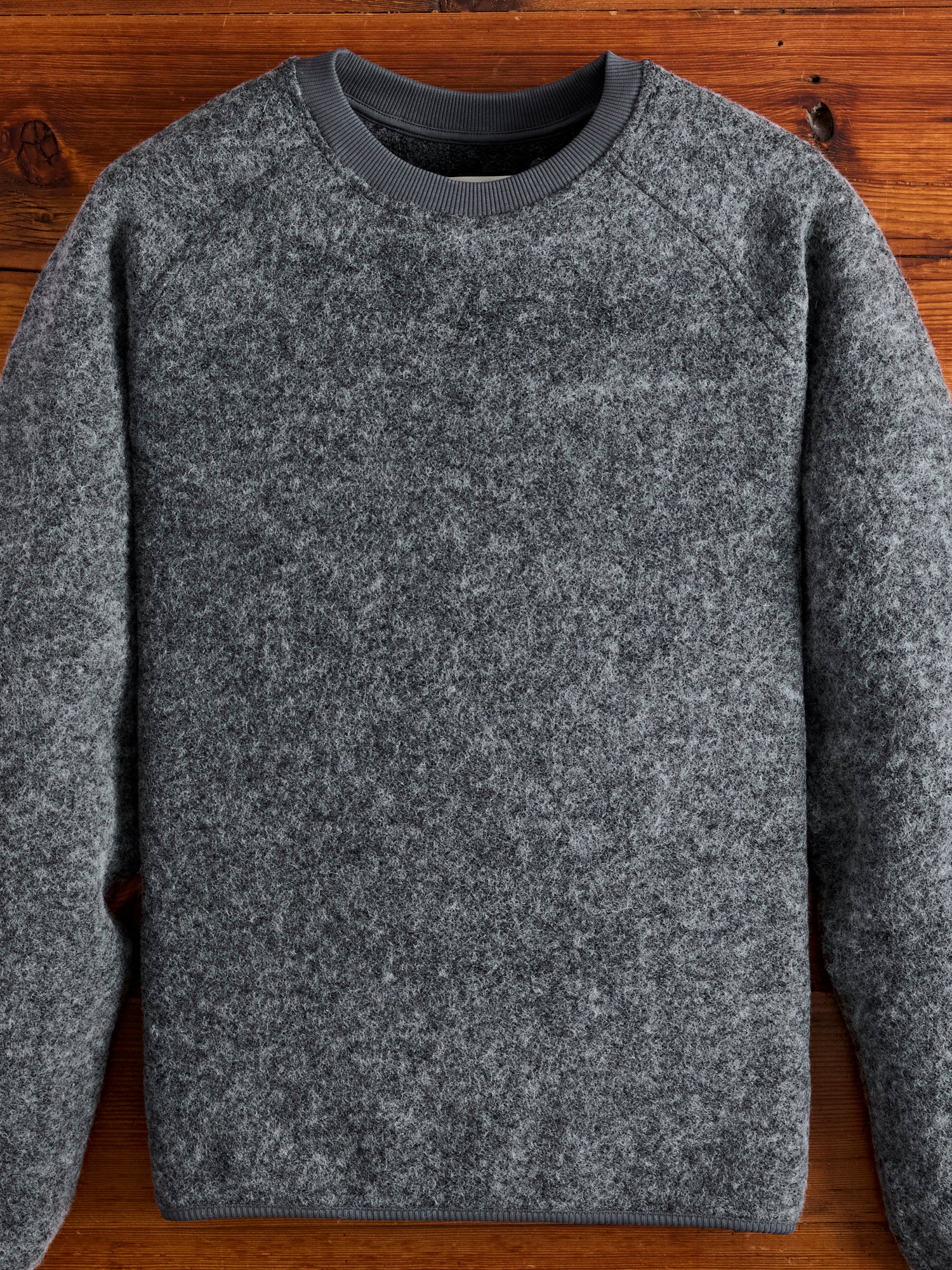 Junction Sweat Jumper in Grey Wool – Blue Owl Workshop