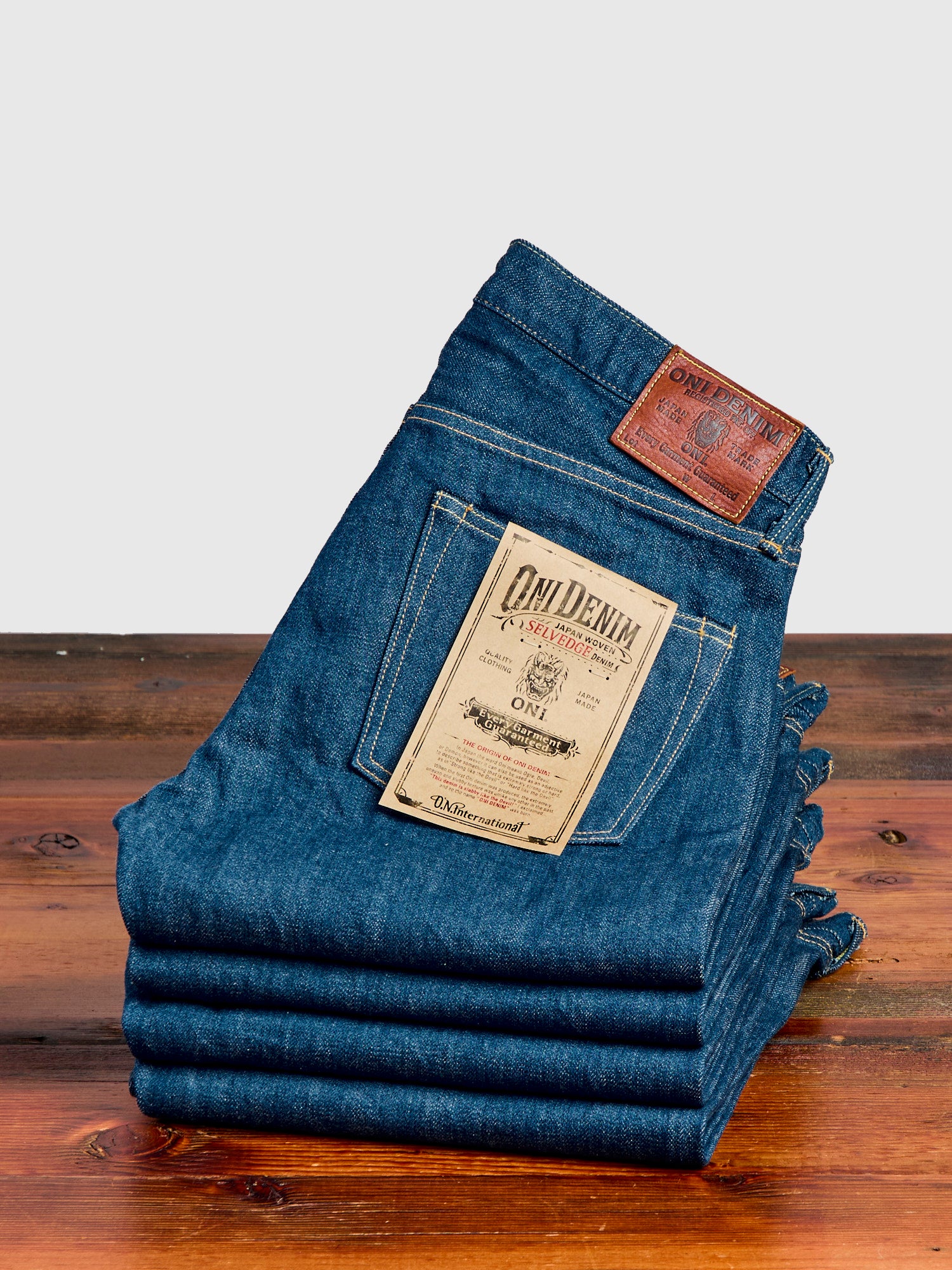 570-OFBD "Old Fade Blue" 13.7oz Selvedge Denim - Classic Straight Fit ...