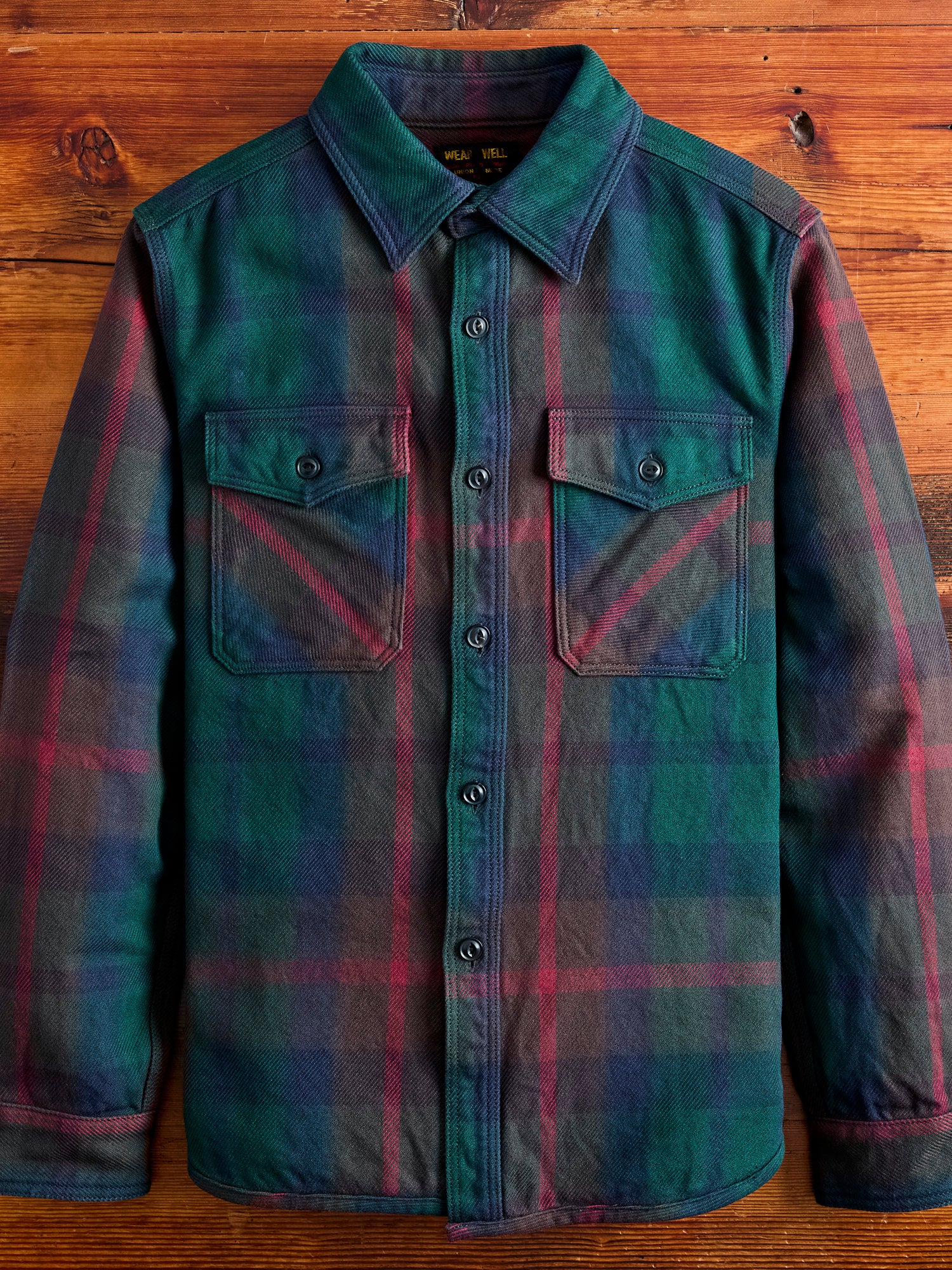 Extra Heavy Flannel Shirt in Green – Blue Owl Workshop