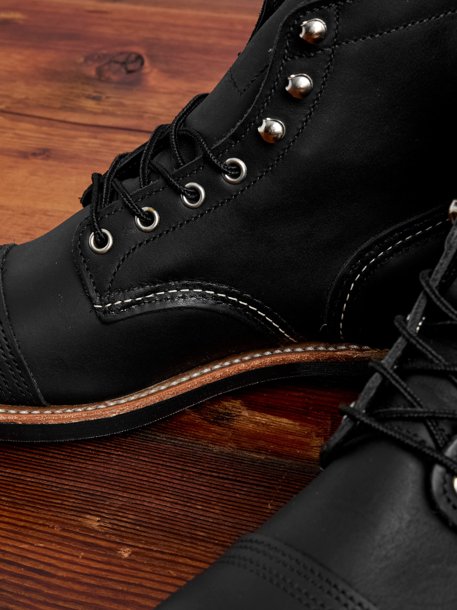 8084 Iron Ranger Boot in Black – Blue Owl Workshop