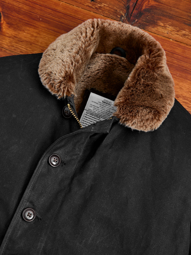 N-1 Deck Jacket in Black Kodiak – Blue Owl Workshop