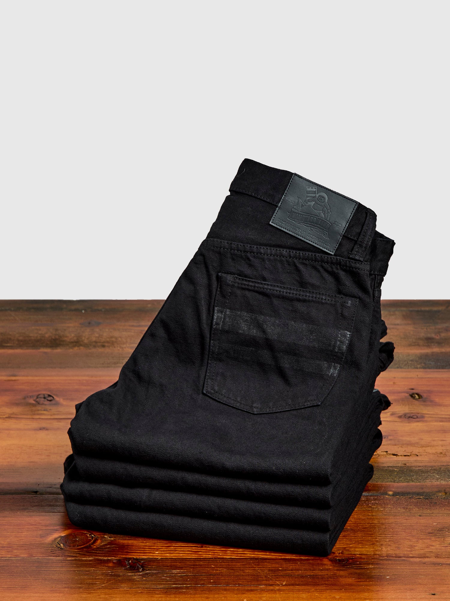 0605SP-OD "Sumi Ink Overdye" 15.7oz Selvedge Denim - Natural Tapered F ...