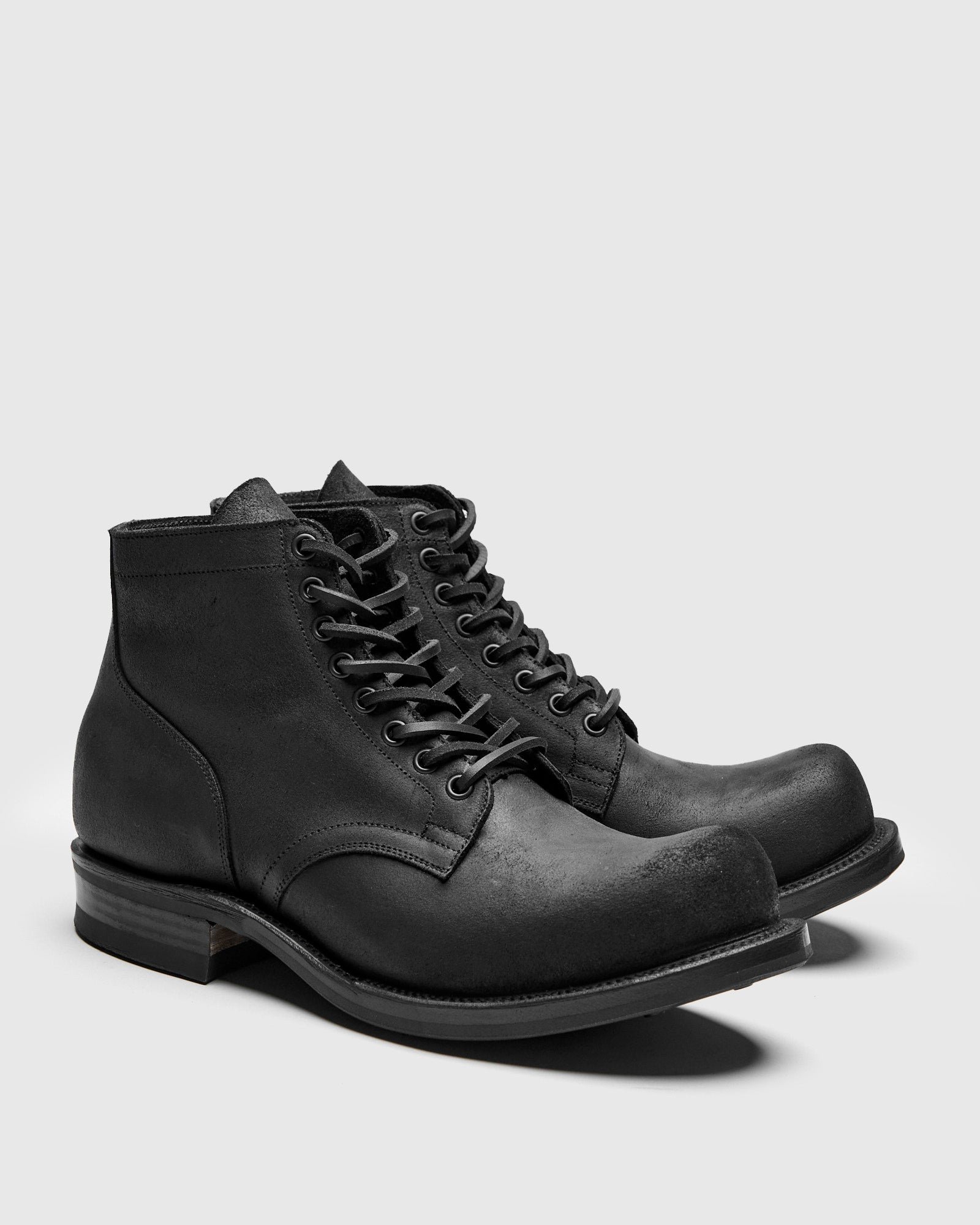 Service Boot 310 in Black Waxy Commander – Blue Owl Workshop