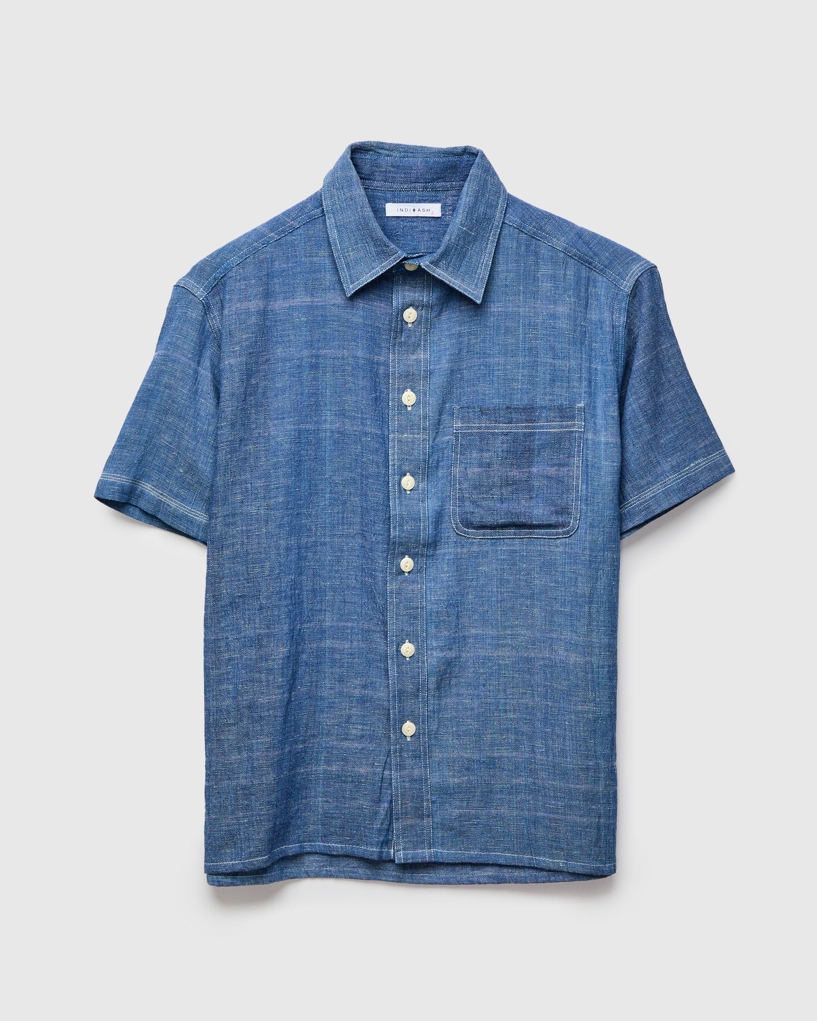 SS Marc Shirt in Indigo White – Blue Owl Workshop