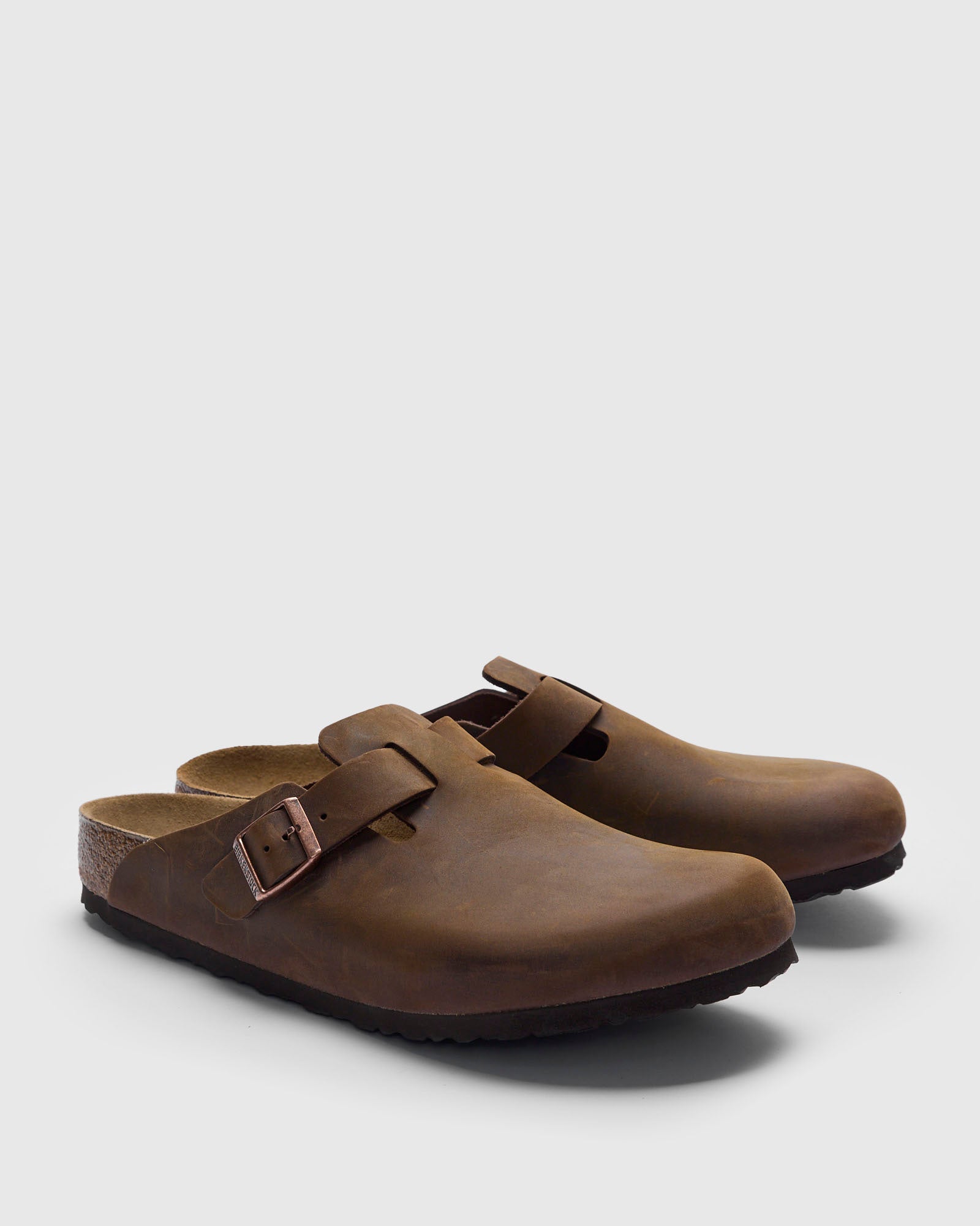 Boston Clog in Habana Leather – Blue Owl Workshop