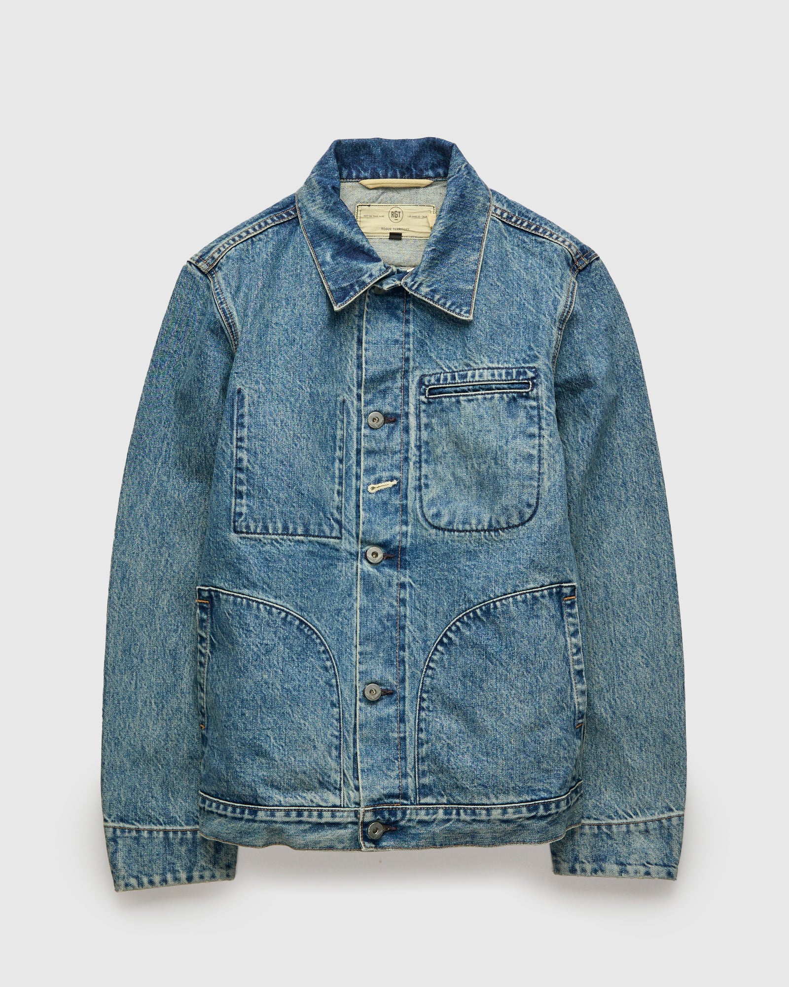 River Wash Supply Jacket in Indigo – Blue Owl Workshop