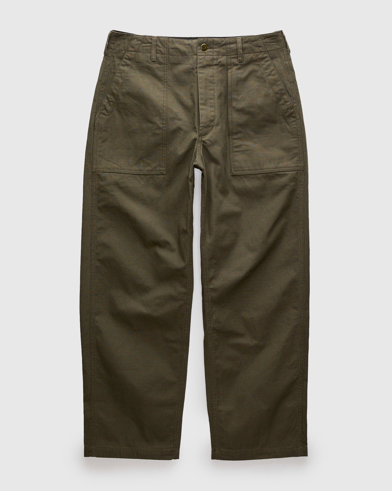 Fatigue Pants in Olive Heavyweight Cotton Ripstop – Blue Owl Workshop