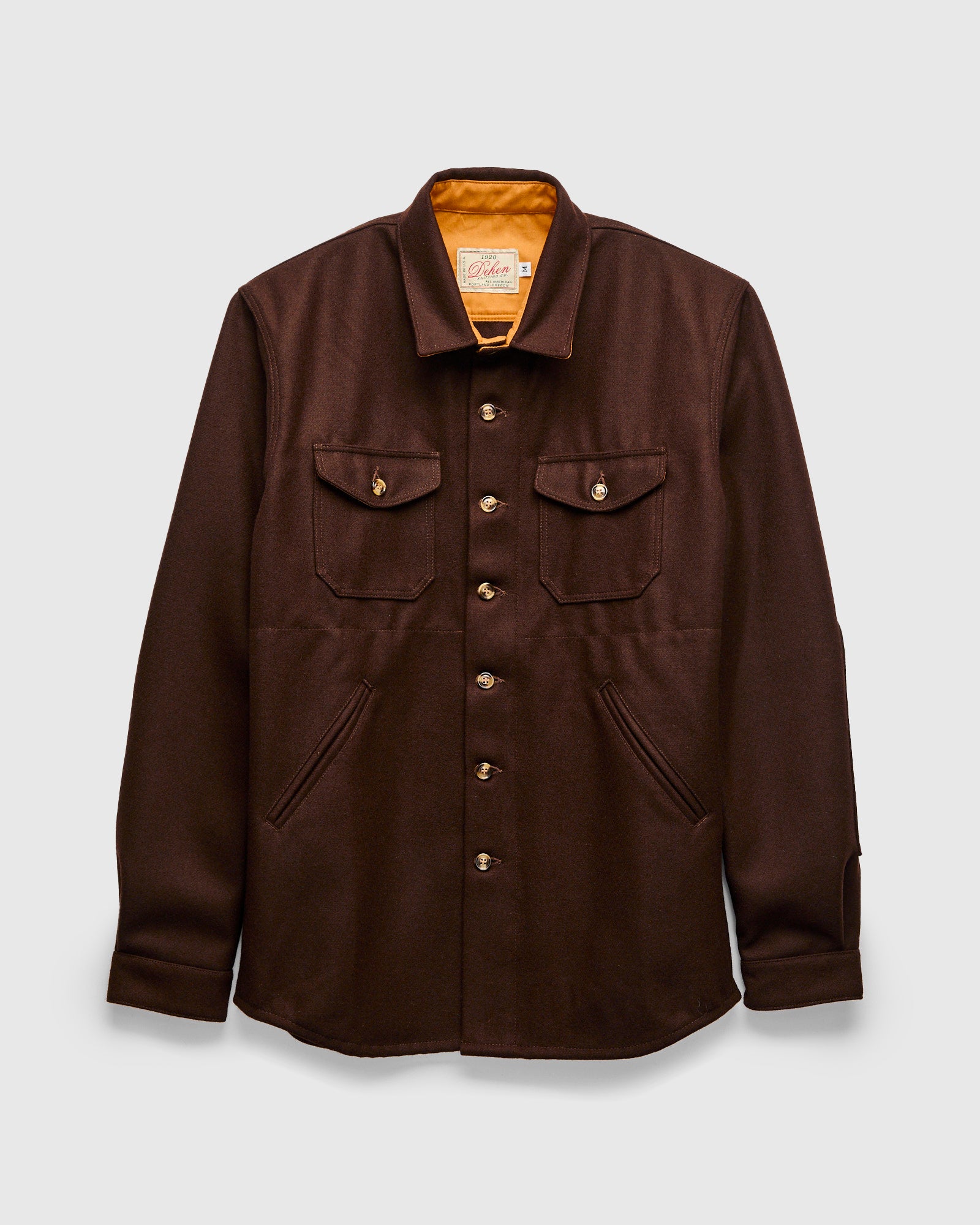 Crissman Overshirt in Brown – Blue Owl Workshop