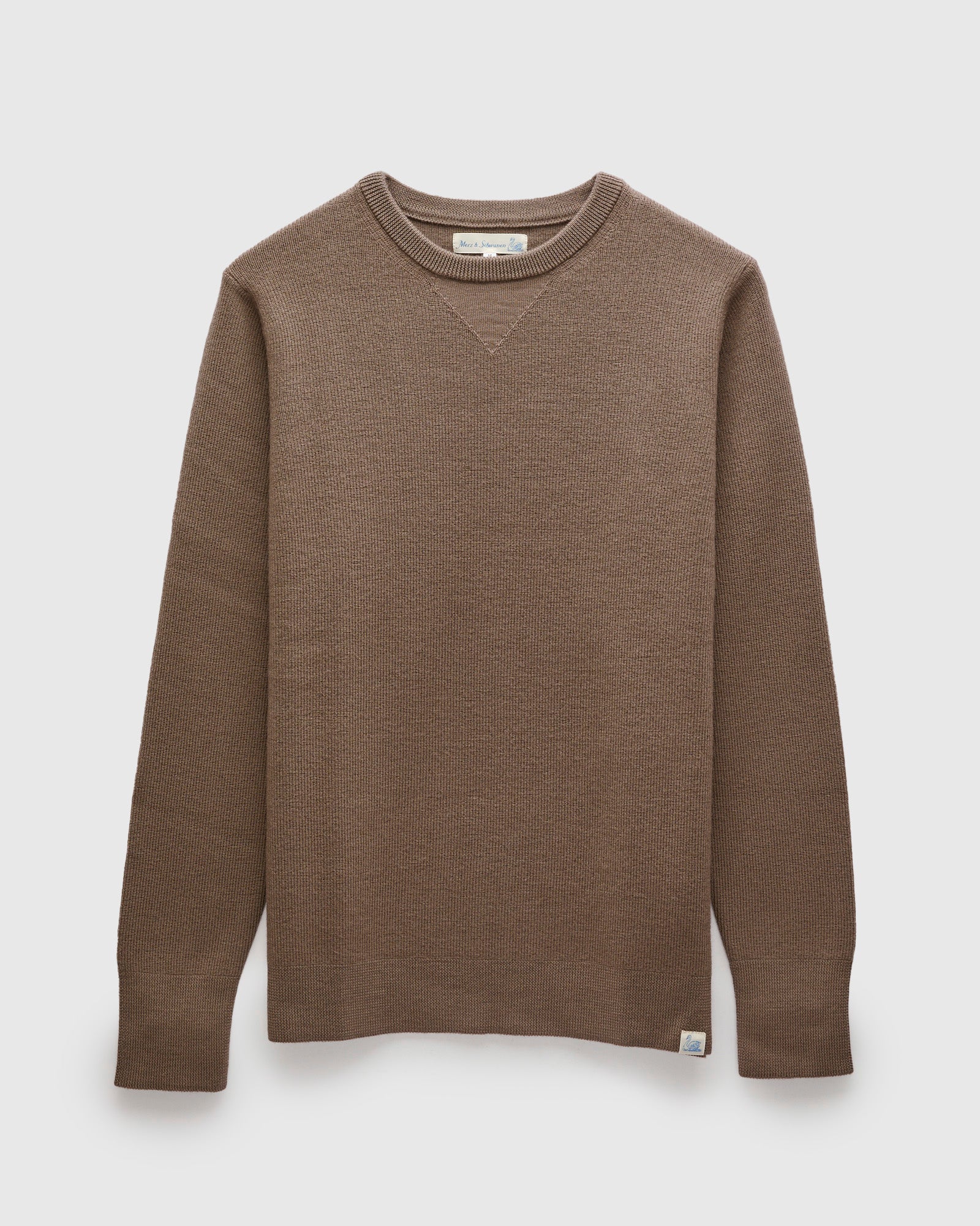 MWCC01 "Good Basics" Merino Wool Knit Sweater in Grain – Blue Owl Workshop