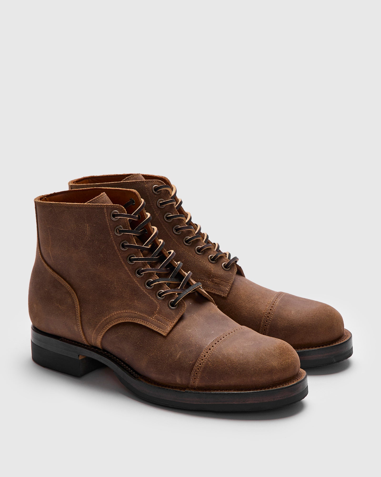 Service Boot 2040 in Toast Waxy Commander – Blue Owl Workshop