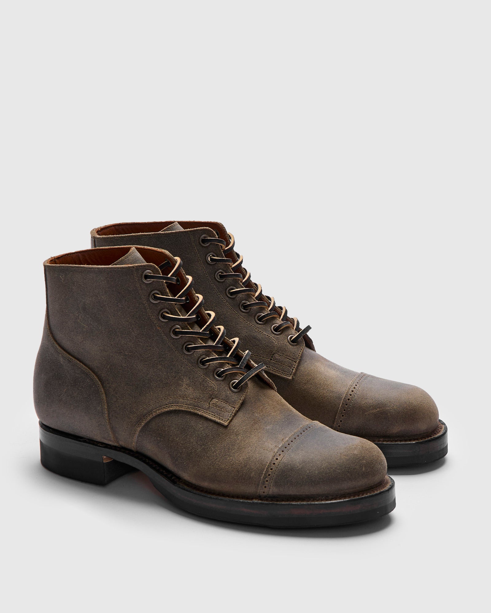 Service Boot 2040 in Tobacco Waxy Commander – Blue Owl Workshop
