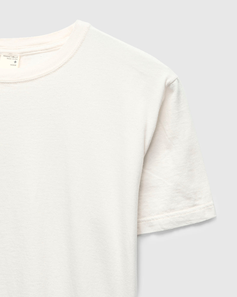The Cotton Project Tee in Vintage White – Blue Owl Workshop