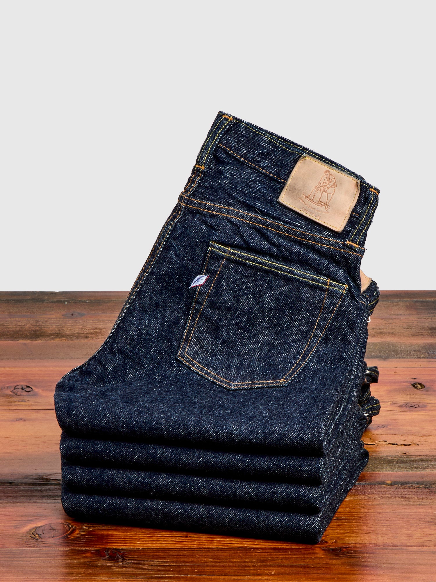 PBE-003 17oz Beige Core Pop-up Selvedge Denim - Regular Straight Fit ...