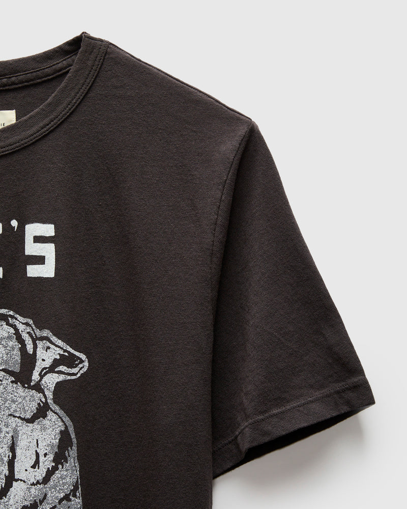 "She's Cool" T-Shirt in Vintage Black – Blue Owl Workshop