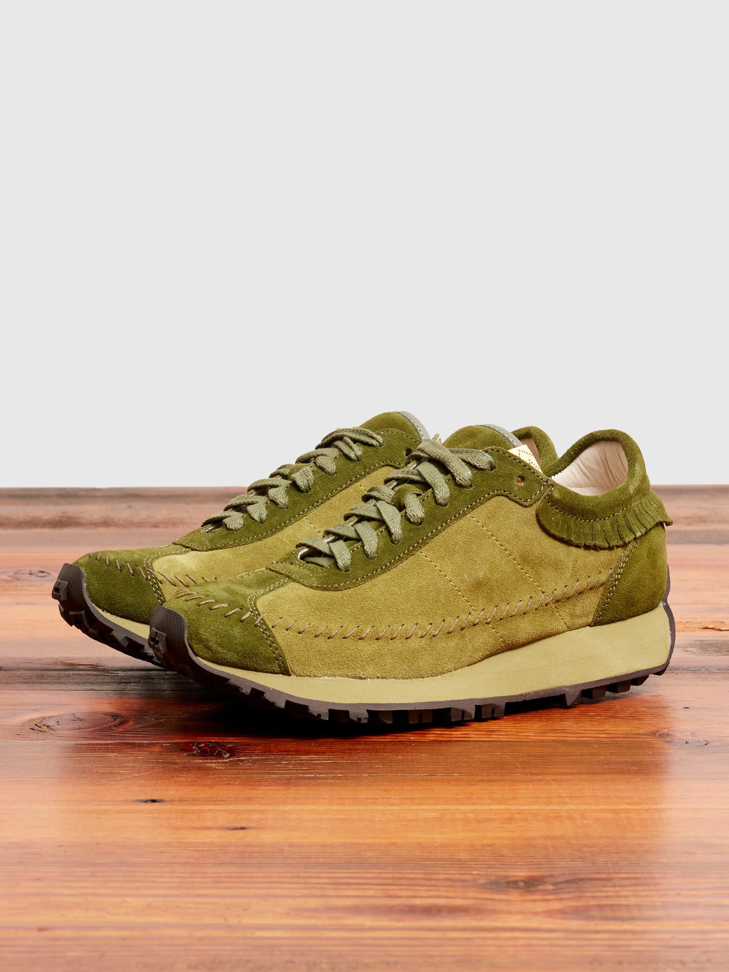 Walpi Runner in Olive – Blue Owl Workshop