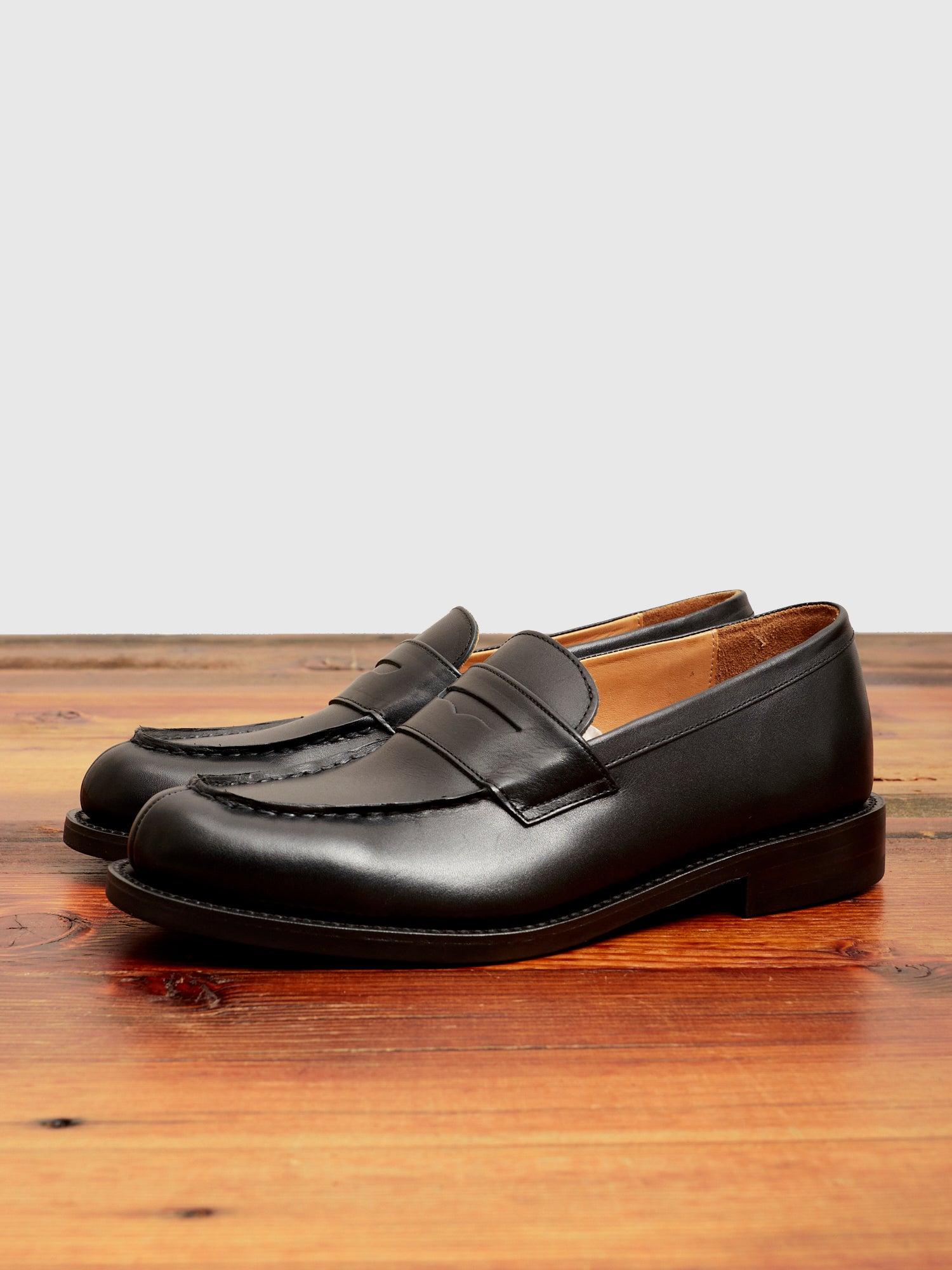 New Standard Loafer in Black – Blue Owl Workshop
