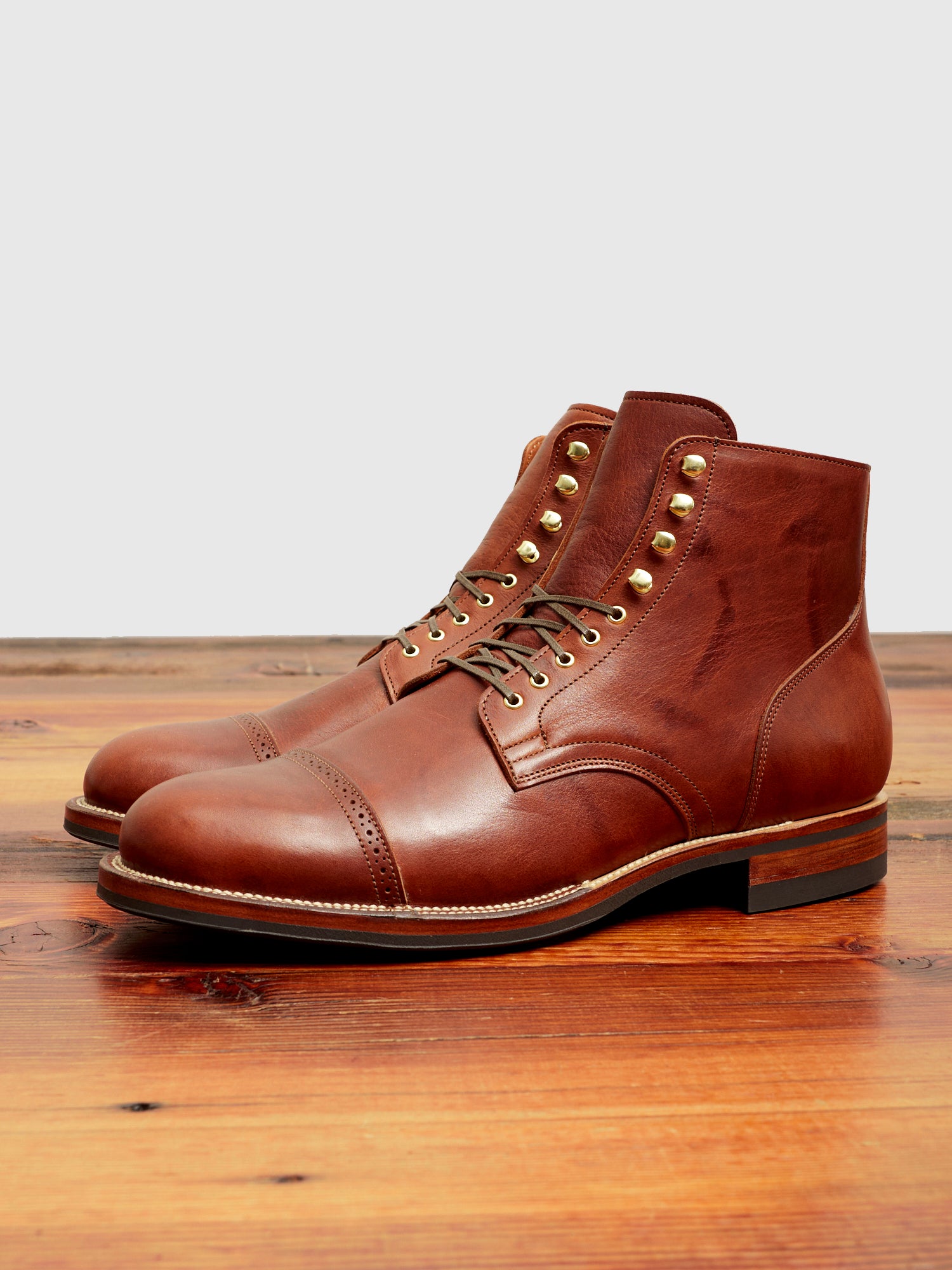 Service Boot 2030 Dainite in Whiskey Regency Calf – Blue Owl Workshop