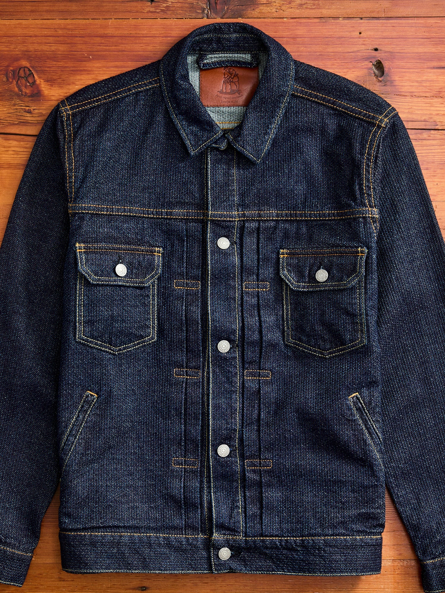 Sashiko Type-2 Jacket in Indigo – Blue Owl Workshop