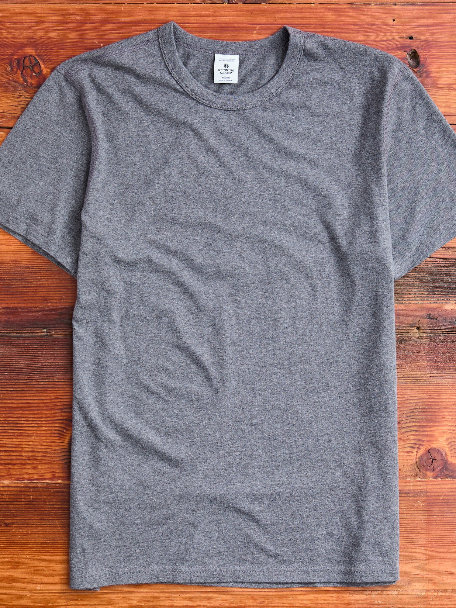 Lightweight Jersey T-Shirt in Heather Carbon – Blue Owl Workshop