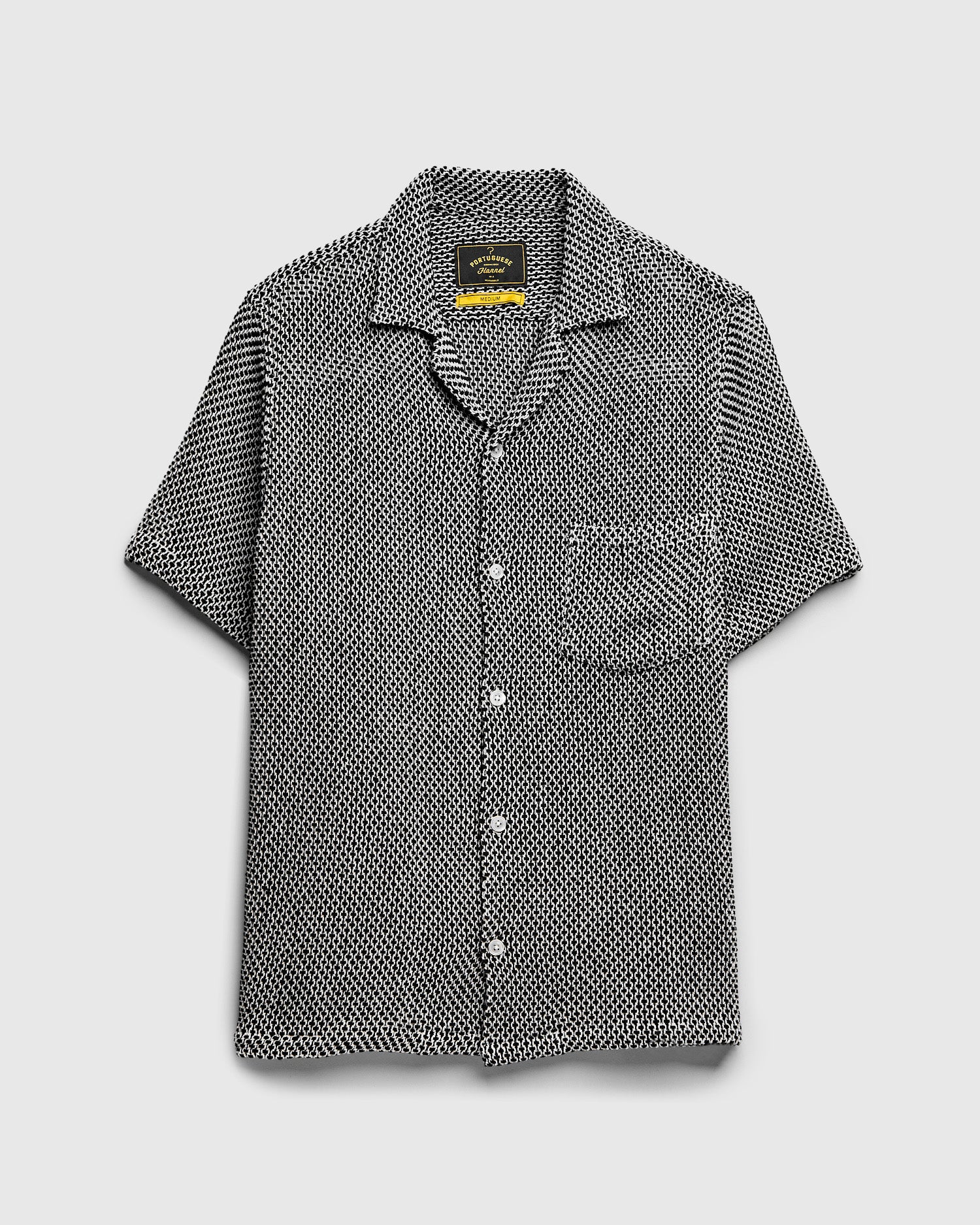 Agora Knit Shirt in Black – Blue Owl Workshop
