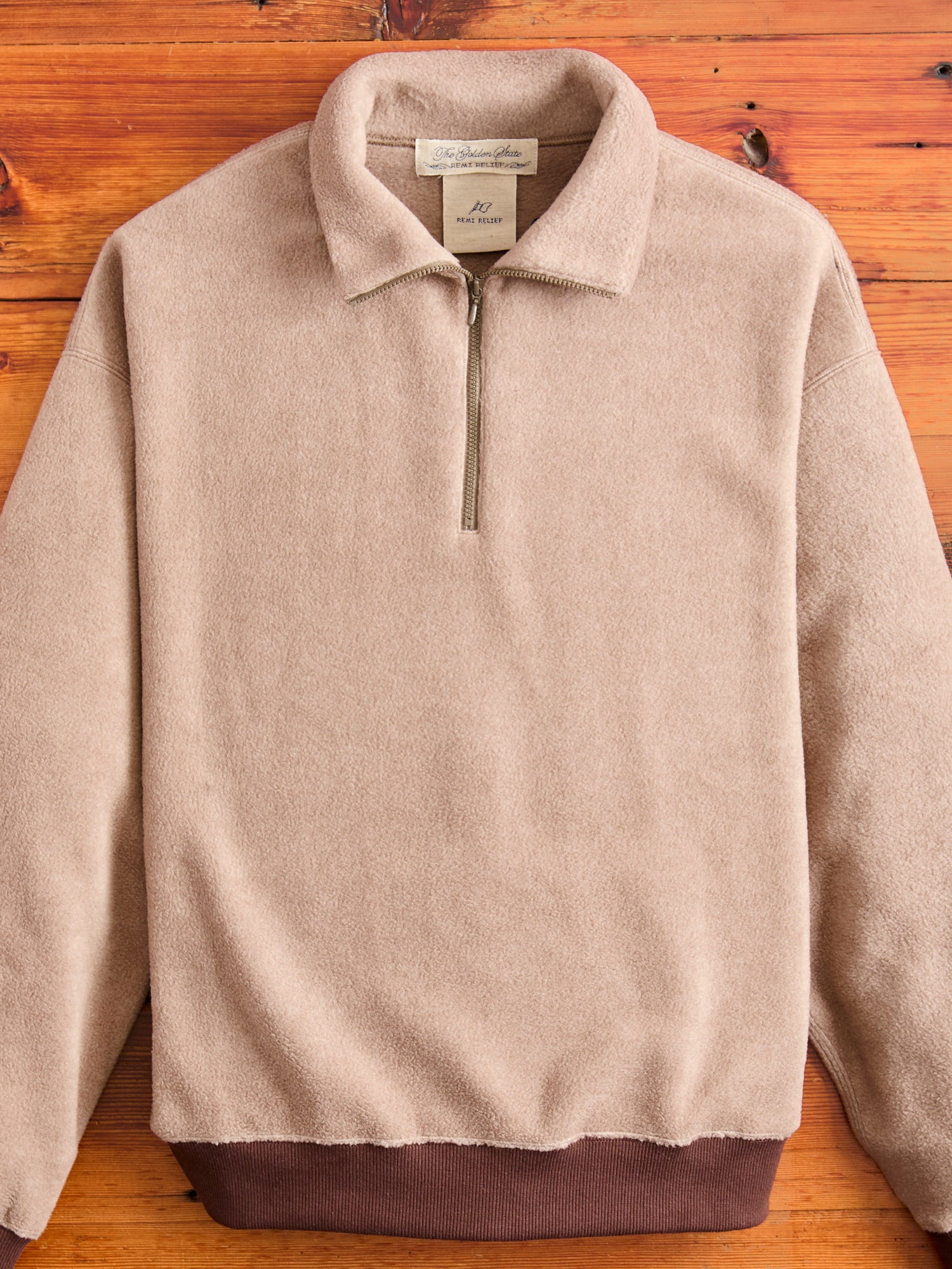 Recycled Polyester Pullover in Grage – Blue Owl Workshop