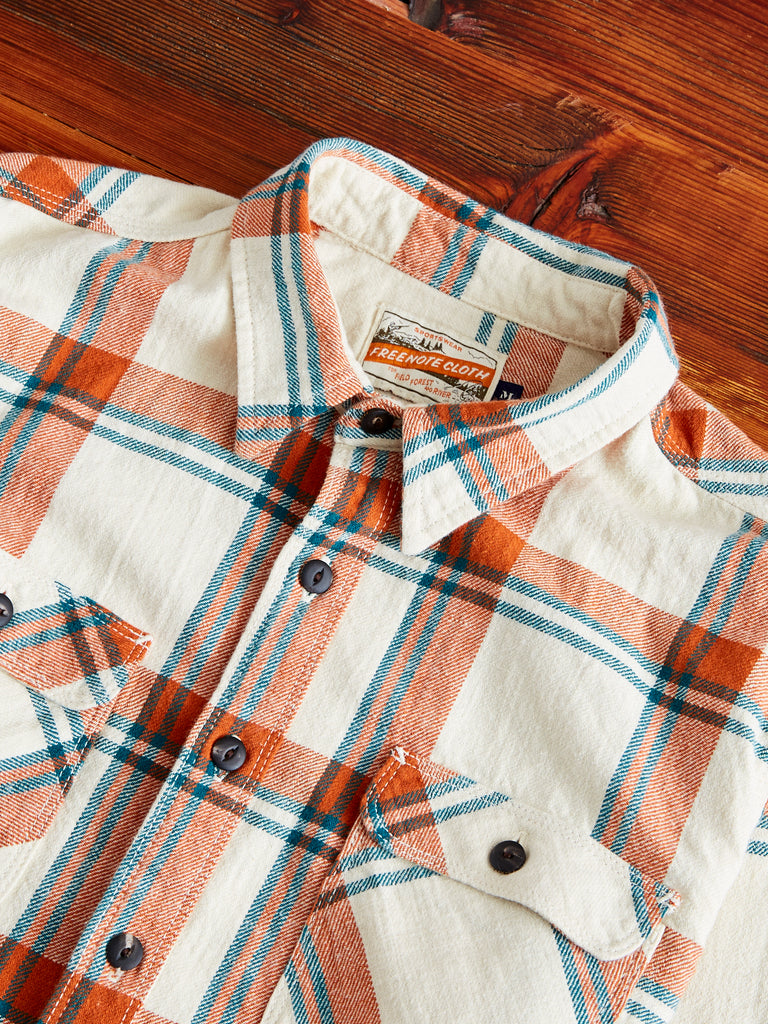 Jepson Work Shirt in Sedona Plaid – Blue Owl Workshop