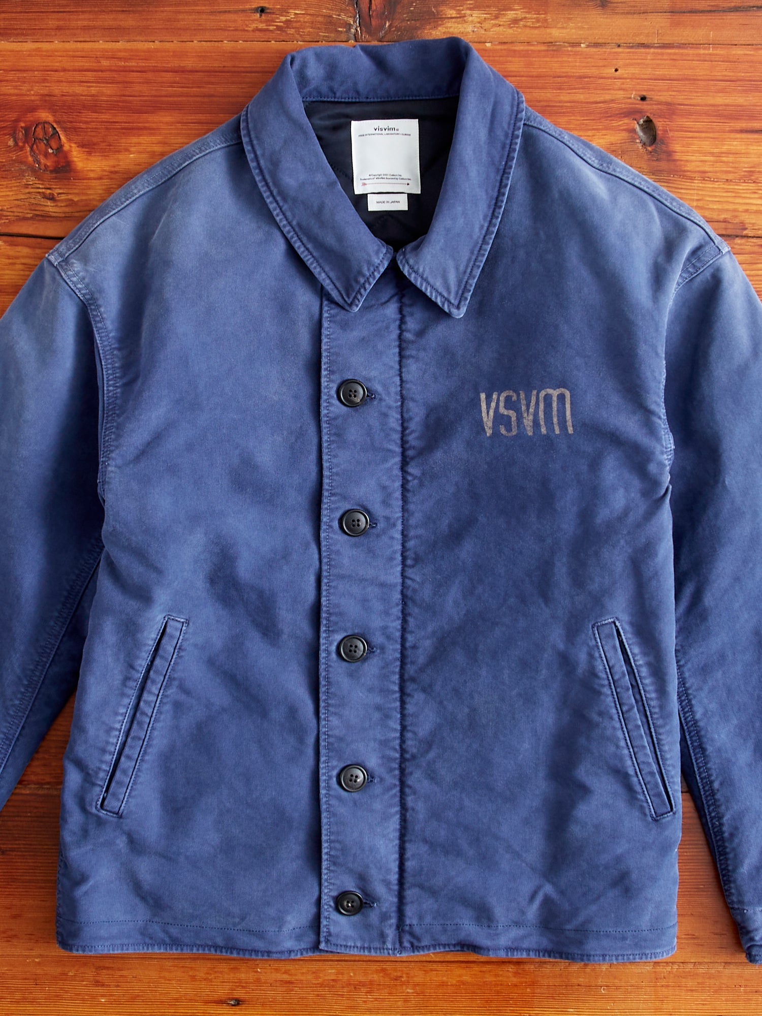 Deckhand Light Jacket in Navy – Blue Owl Workshop