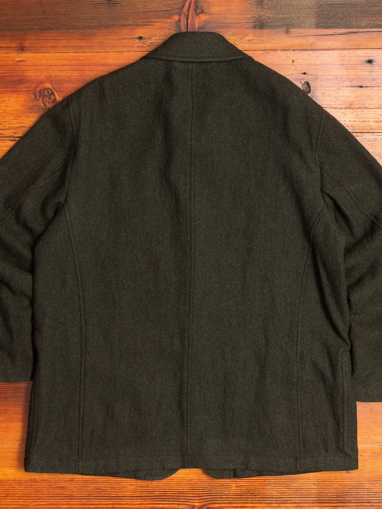 Wool Coverall Jacket in Olive – Blue Owl Workshop