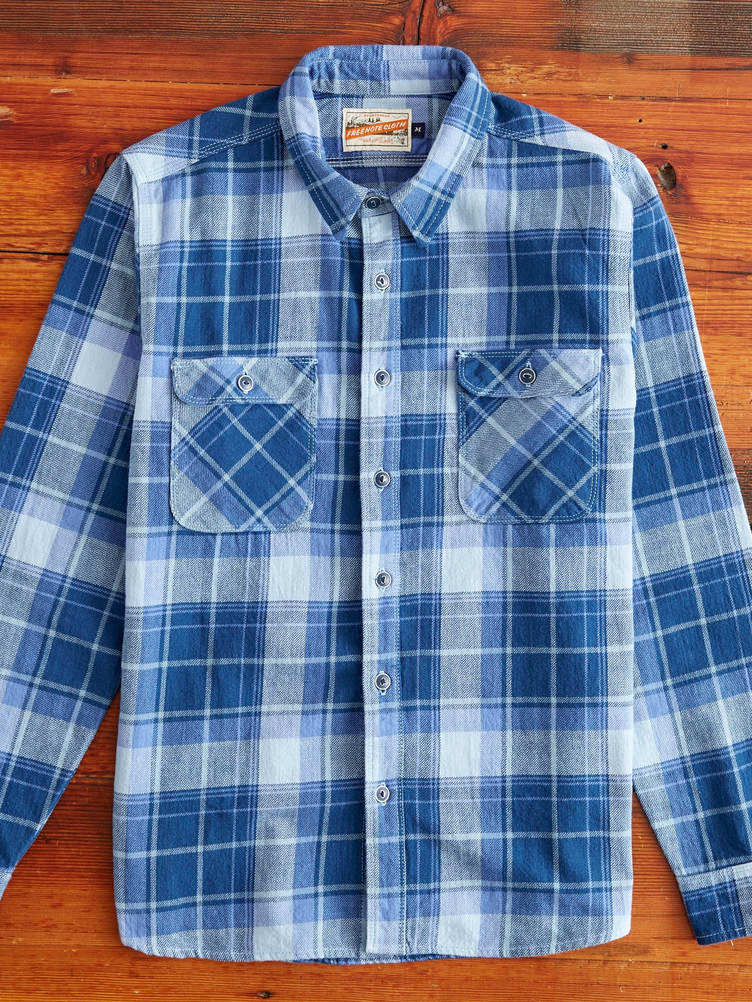 Jepson Work Shirt in Minaret Blue Plaid – Blue Owl Workshop