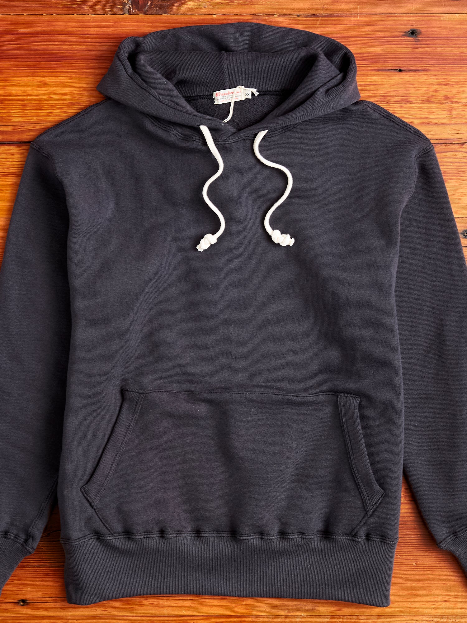 450 Loopwheel Hoodie in Ink Black – Blue Owl Workshop