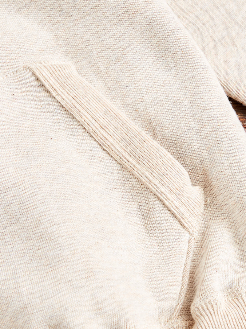 450 Loopwheel Hoodie in Oatmeal – Blue Owl Workshop