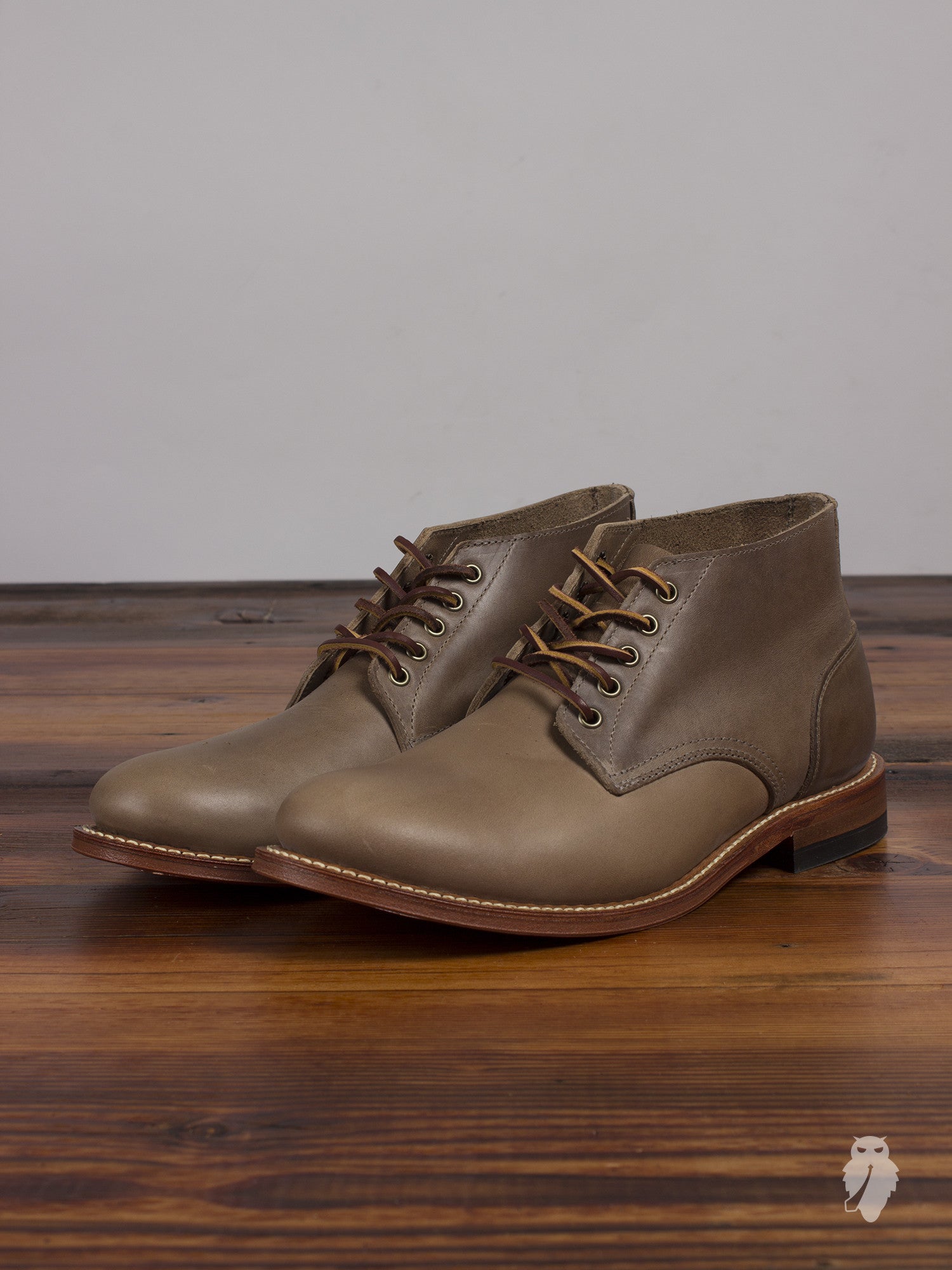 "Trench Chukka" in Natural – Blue Owl Workshop