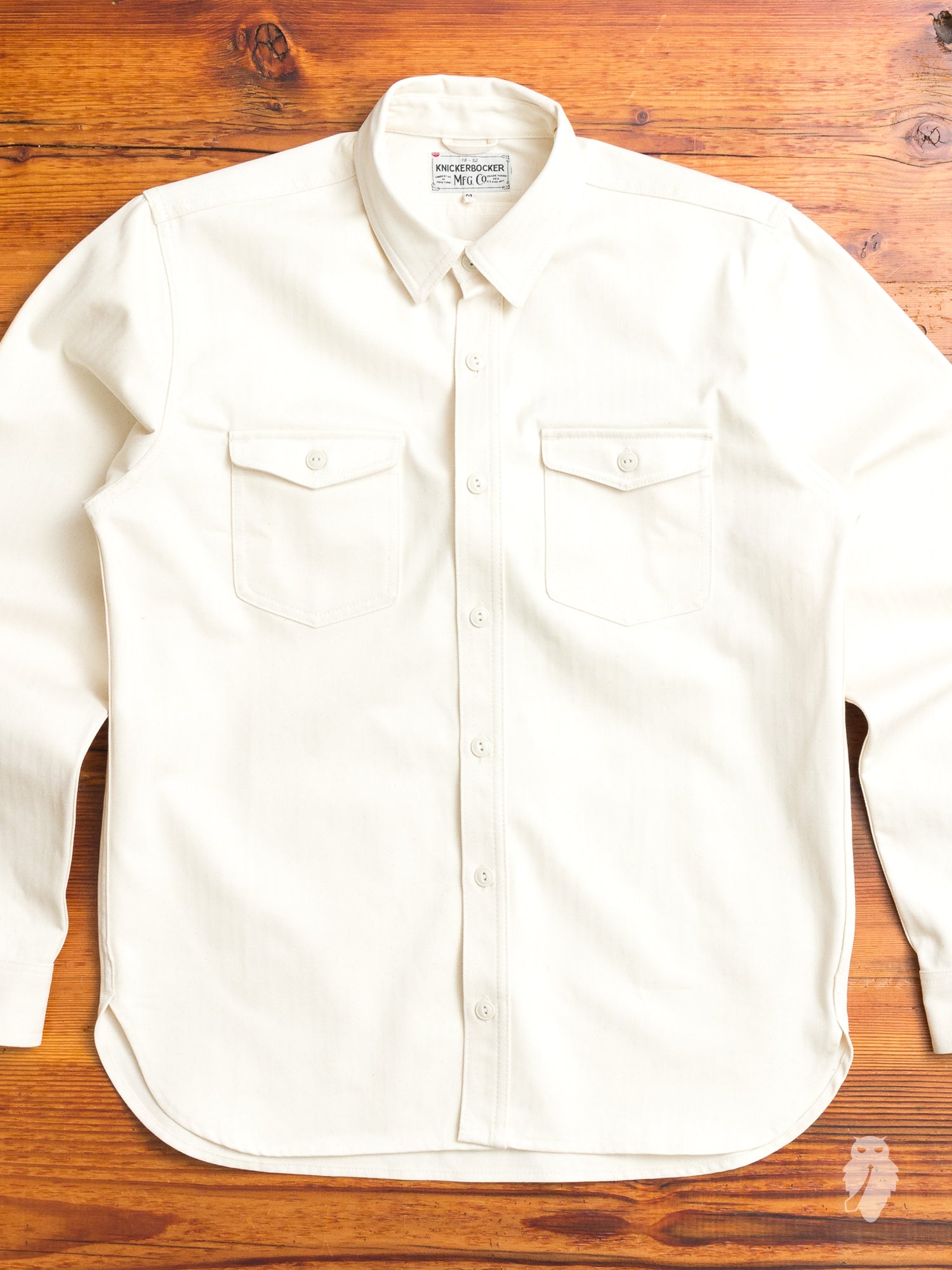 Rumble Shirt in Natural – Blue Owl Workshop
