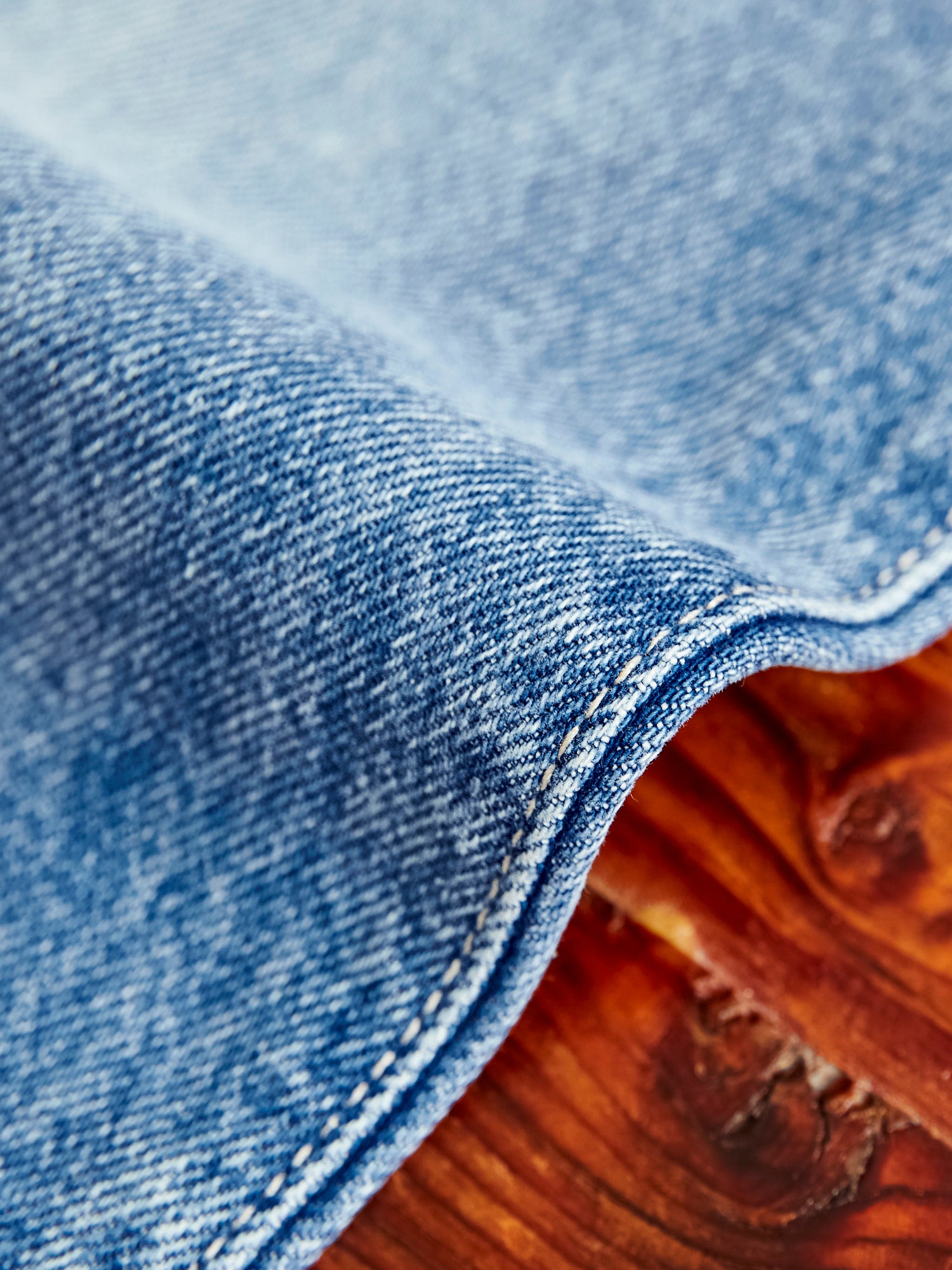 "Lou" 12.5oz Washed Natural Slub Selvedge Denim - Pen Slim – Blue Owl ...