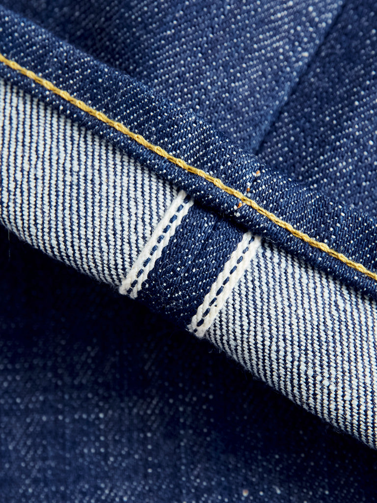 0605-AI "Natural Indigo Aizome" 13.5oz Selvedge Denim - Natural Tapere – Blue Owl Workshop