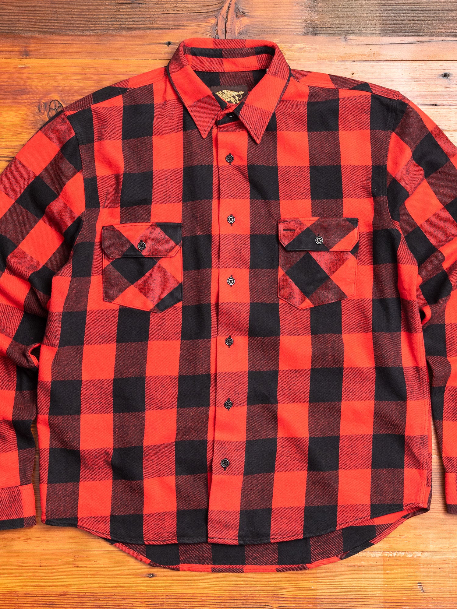 Norris Selvedge Flannel in Red – Blue Owl Workshop